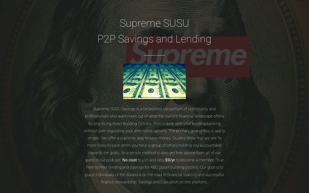 Supreme Susu